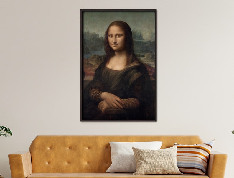 Leonardo Da Vincis Portrait Of Mona Lisa Del Giocondo 15031506 Famous