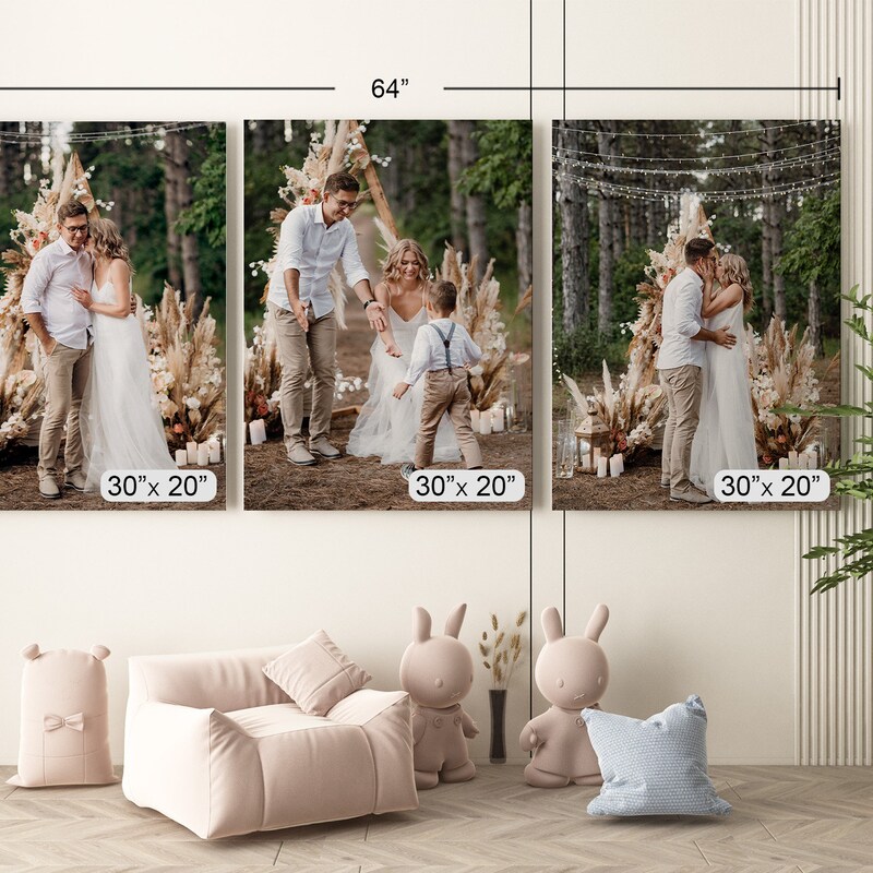 3 Panel Canvas - Etsy