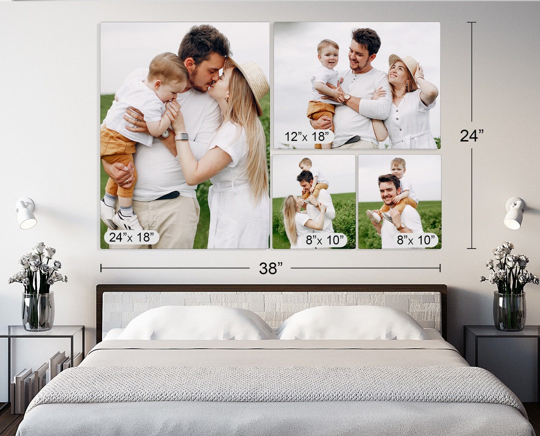 Personalized Wall Display Photo Canvas Prints: Custom Wall Art for Your ...