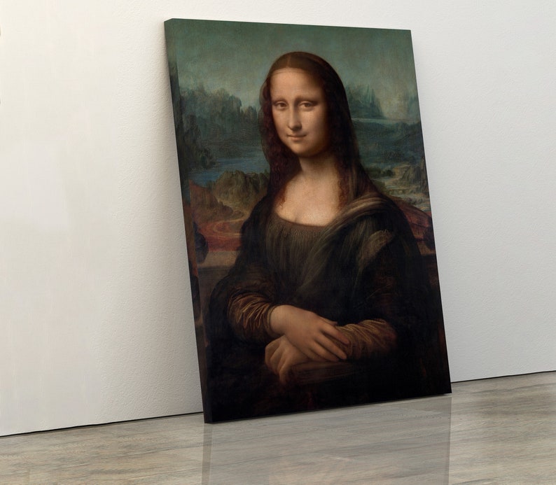 Leonardo Da Vincis Portrait Of Mona Lisa Del Giocondo 15031506 Famous
