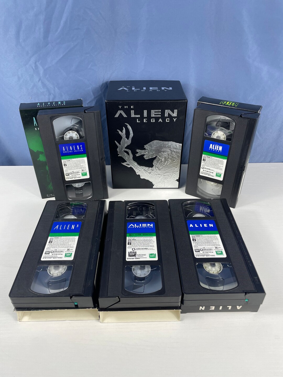 The Alien Legacy VHS Boxset 20th Anniversary Collection - Etsy