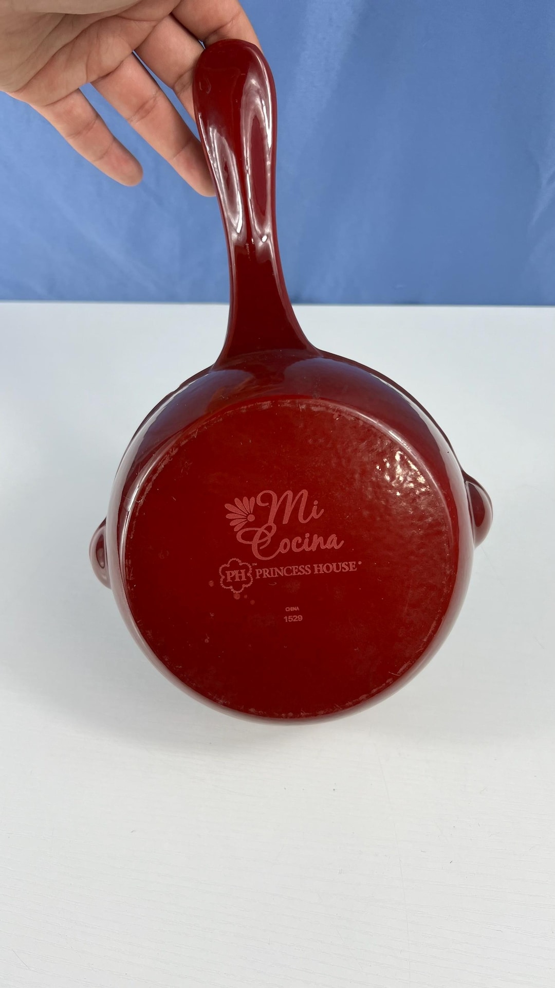 Princess House MI COCINA 6” Enamel Cast Iron Skillet - Etsy