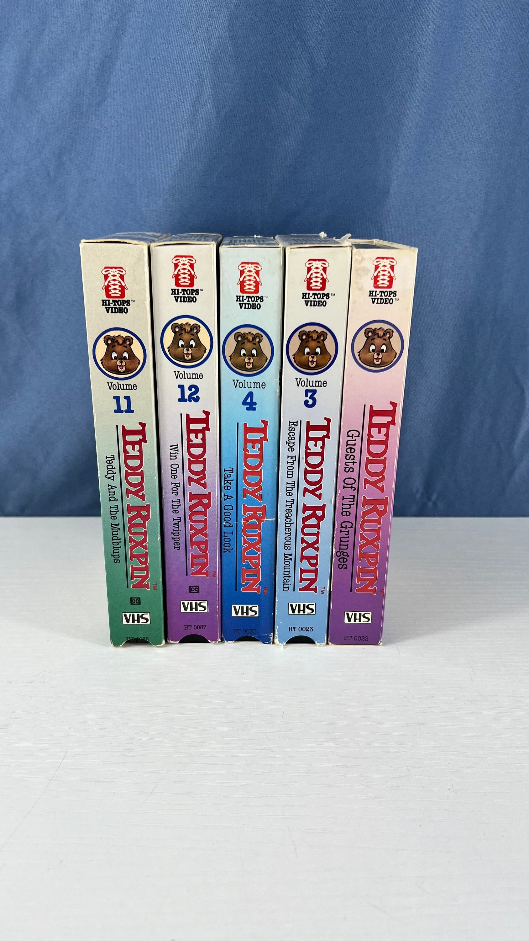 Vintage Teddy Ruxpin Rare VHS Video Tapes Set Retro - Etsy