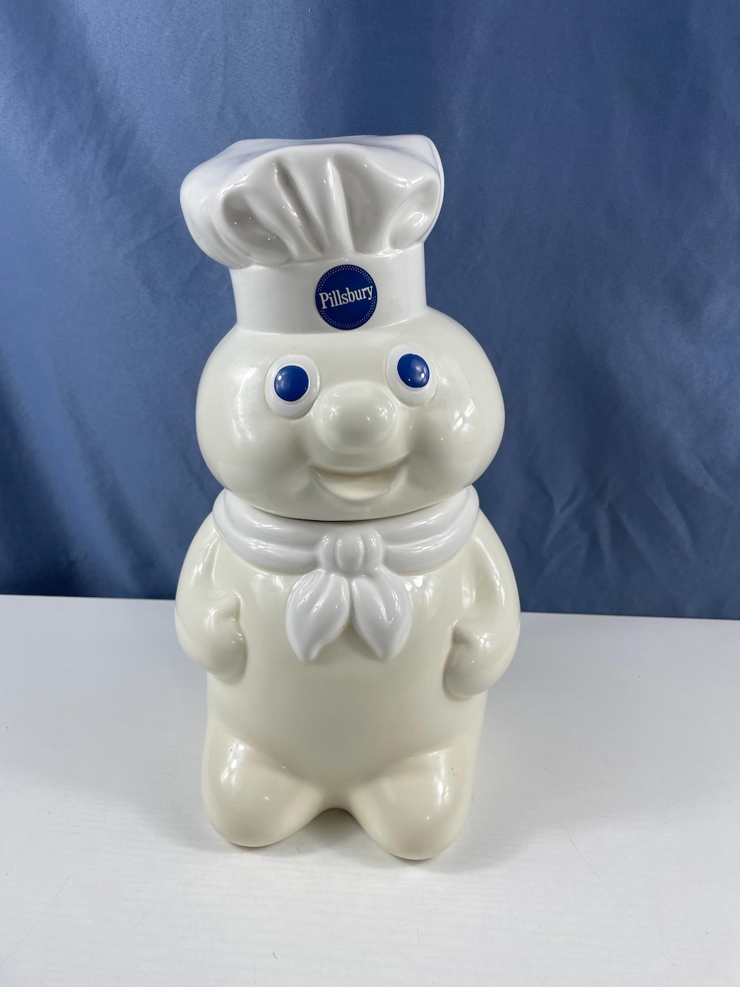 Vintage 1988 Pillsbury Doughboy Cookie Jar Collectible - Etsy