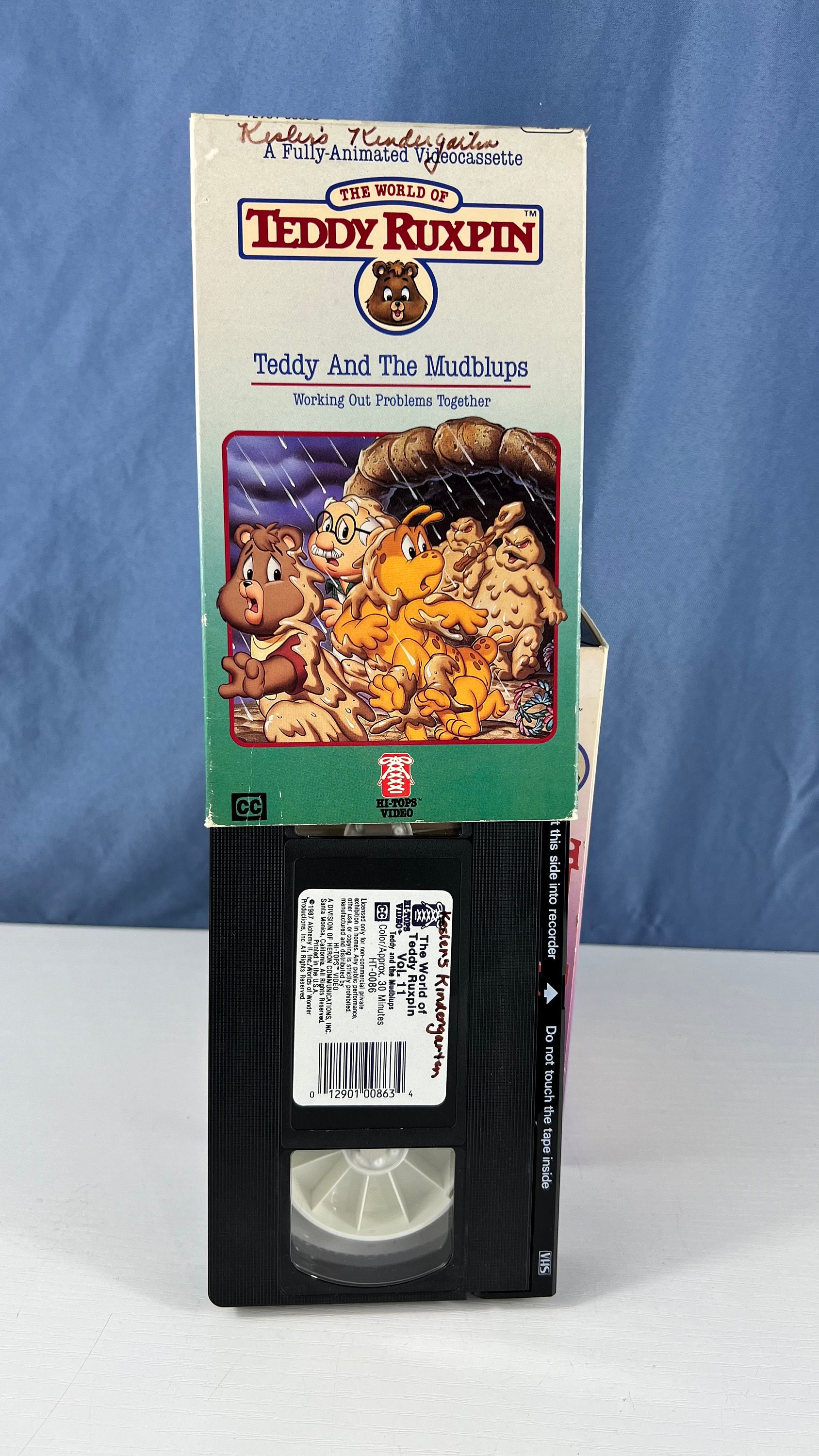 Vintage Teddy Ruxpin Rare VHS Video Tapes Set Retro - Etsy