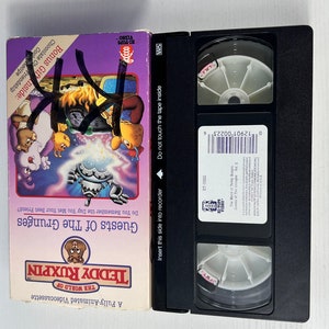 Vintage Teddy Ruxpin Rare VHS Video Tapes Set Retro - Etsy