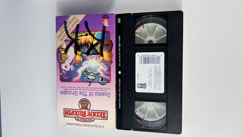 Vintage Teddy Ruxpin Rare VHS Video Tapes Set Retro - Etsy