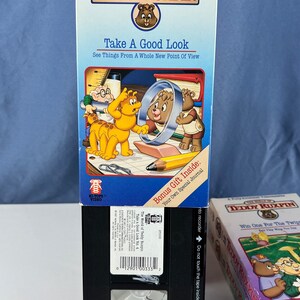 Vintage Teddy Ruxpin Rare VHS Video Tapes Set Retro - Etsy