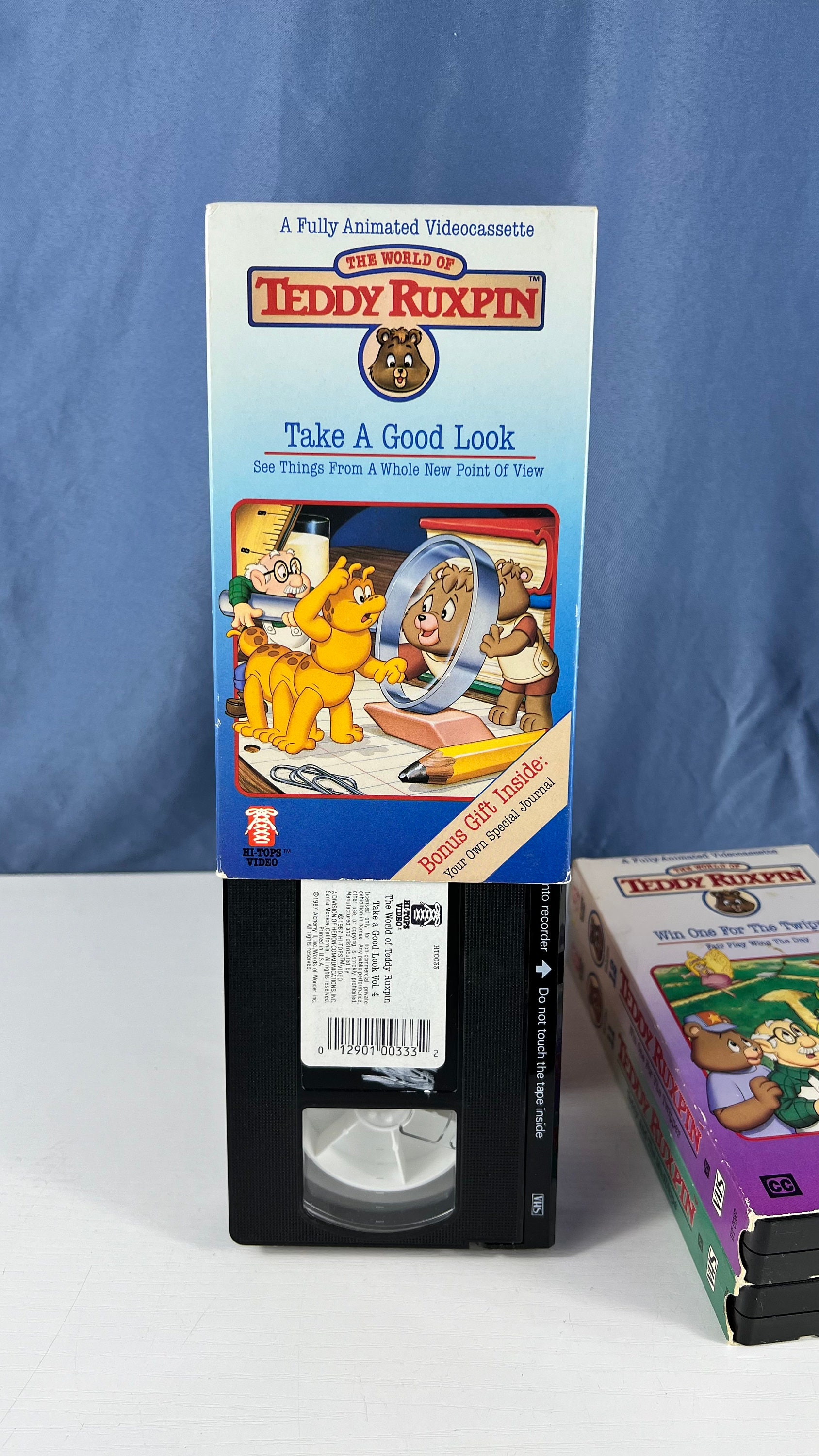 Vintage Teddy Ruxpin Rare VHS Video Tapes Set Retro - Etsy