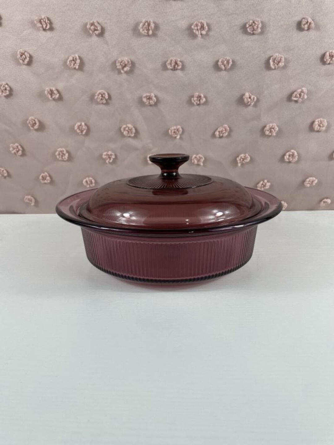Vision Corningware Cranberry Casserole Dish 1.5liter - Etsy