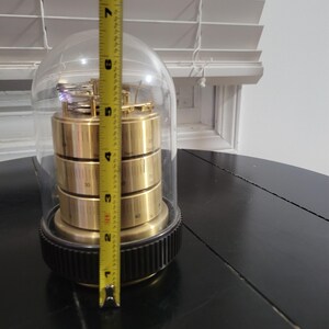 Vintage Barigo Weather Station Barometer Thermometer Hygrometer Dome ...