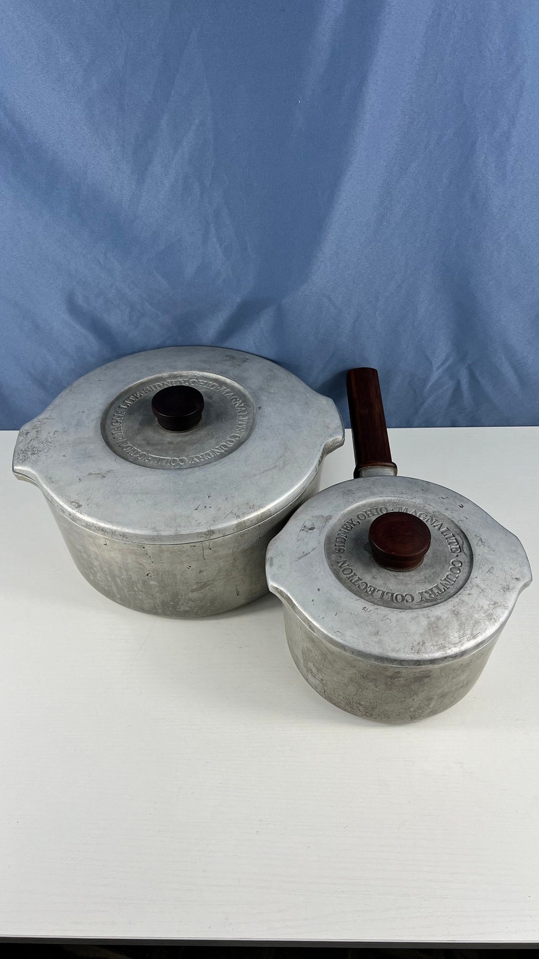 Magnalite Country Collection Round Roaster Stockpot Dutch Oven 5248 ...