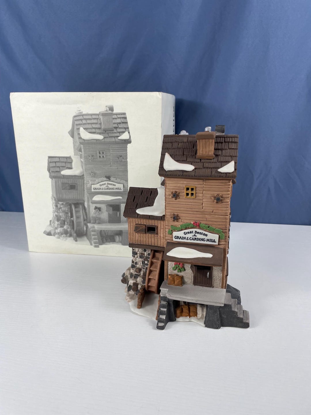 Department 56 Dickens Village Series Great Denton Mill 5812-2 W ...