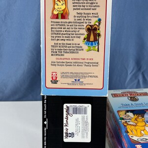 Vintage Teddy Ruxpin Rare VHS Video Tapes Set Retro - Etsy