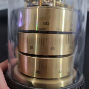 Vintage Barigo Weather Station Barometer Thermometer Hygrometer Dome ...