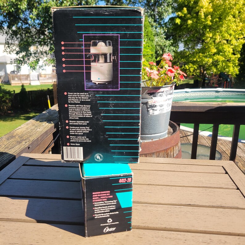 Vintage New Oster Juicer and Electric Knife Bundle.. - Etsy