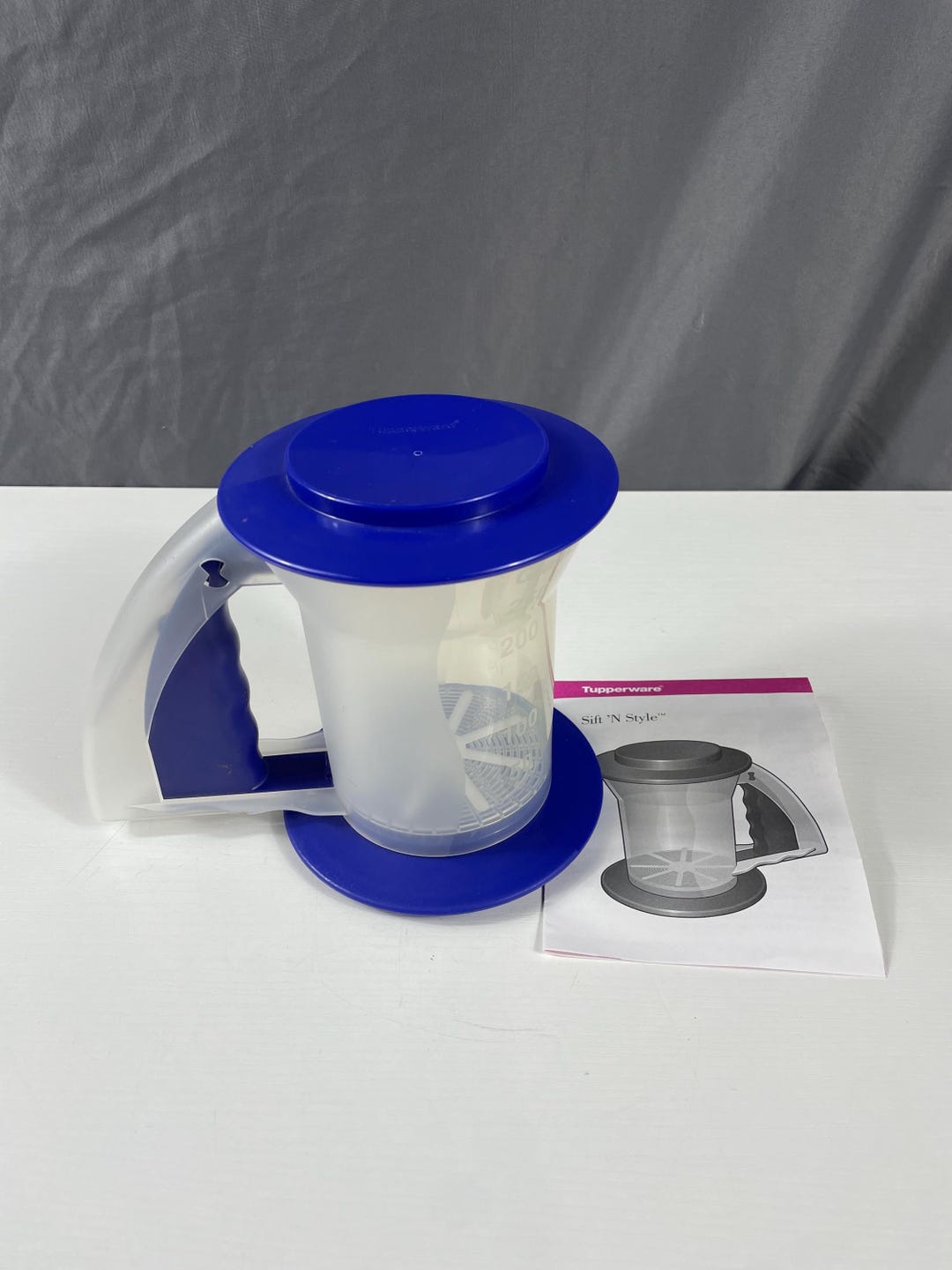 Tupperware Sift N Style Flour Sifter - Etsy