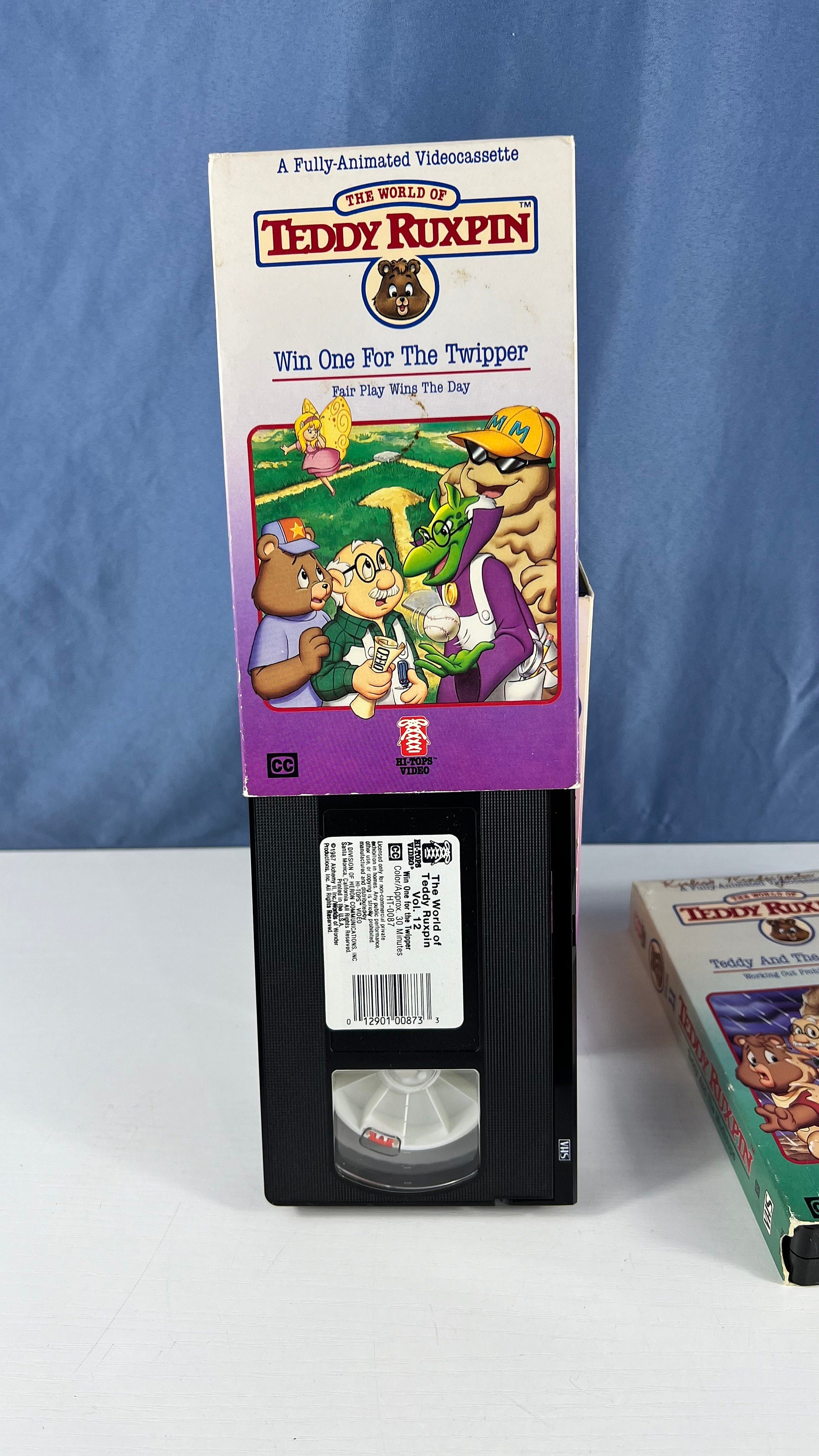 Vintage Teddy Ruxpin Rare VHS Video Tapes Set Retro - Etsy