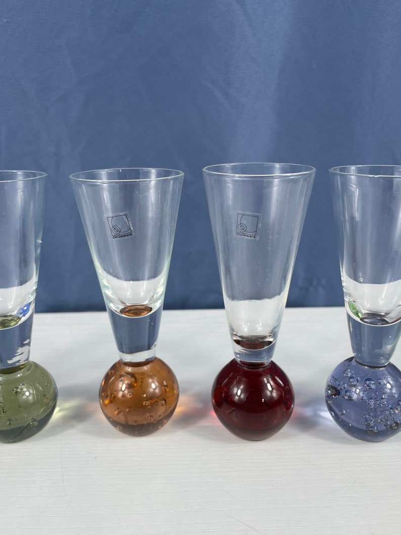 CIRCLEWARE Fireball Shot Glasses Set of 6 - Etsy