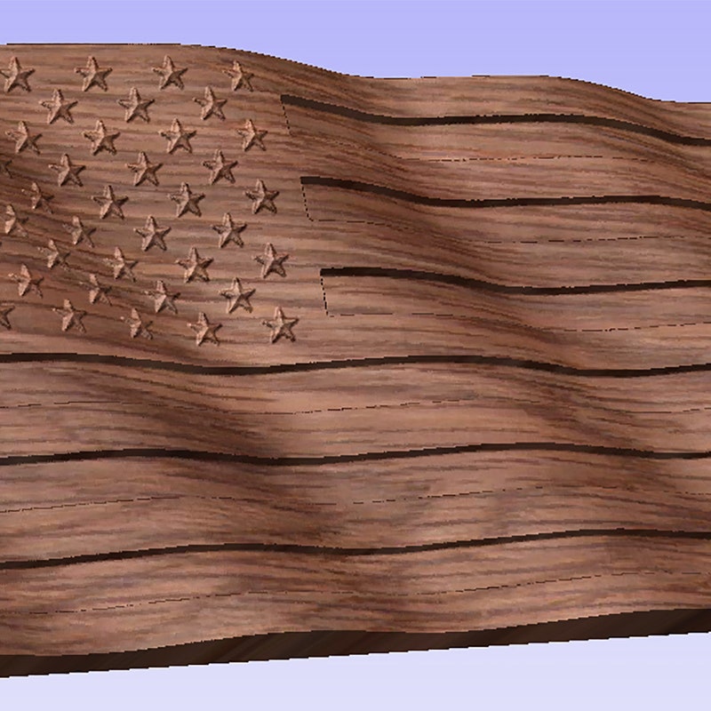 Wavy Flag - Etsy