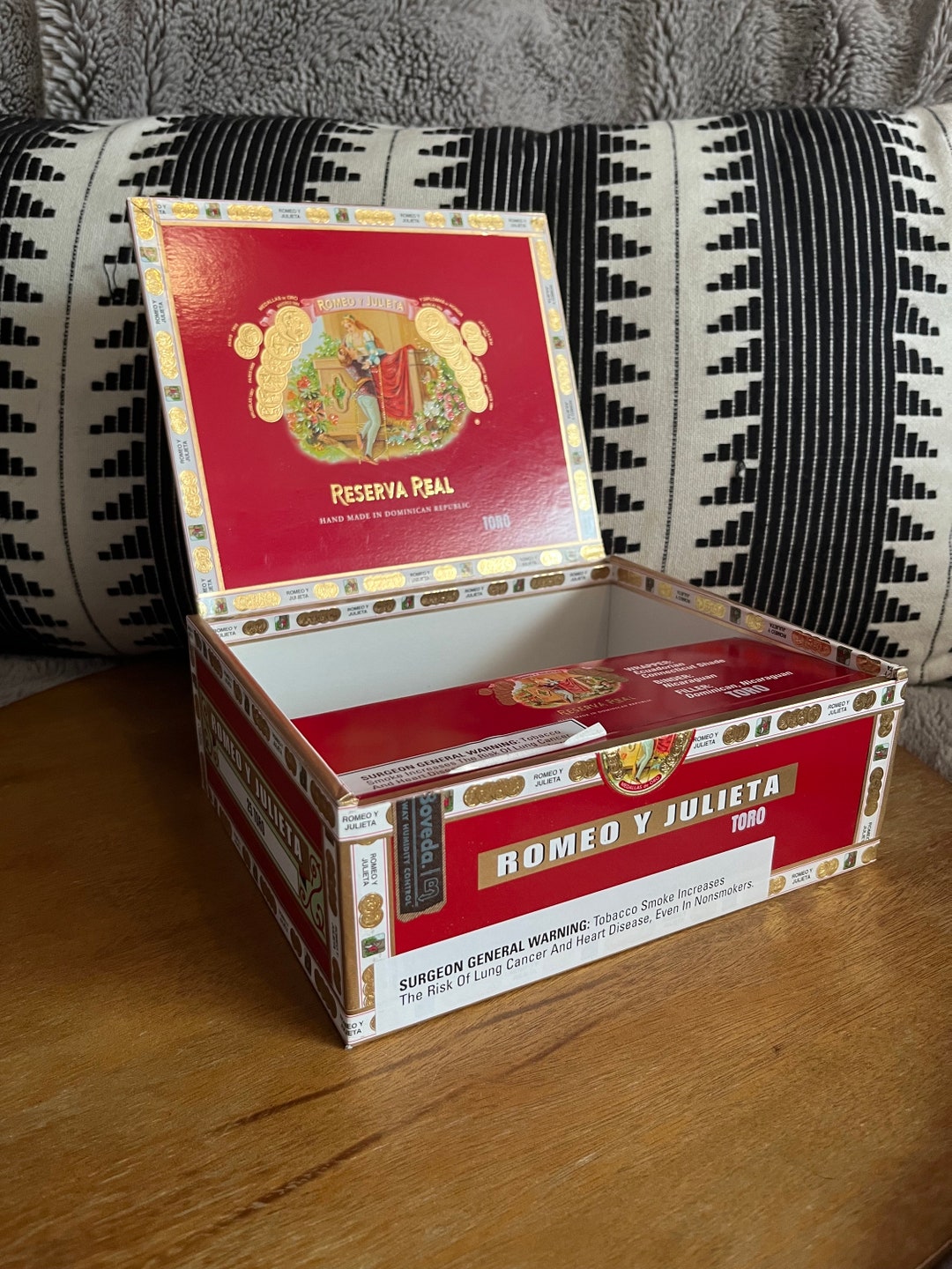 Empty Cigar Box 8x6.5x3 - Etsy