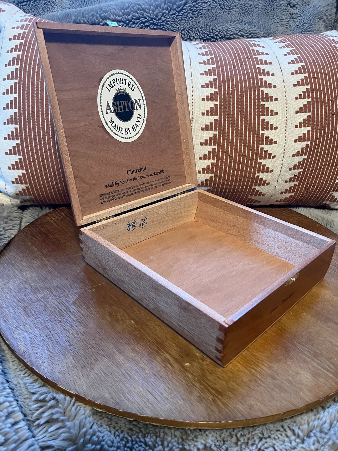 Empty Cigar Box 8x9x3 - Etsy