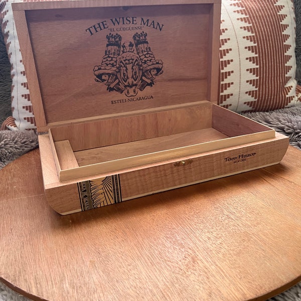 Decorated Cigar Box - Etsy
