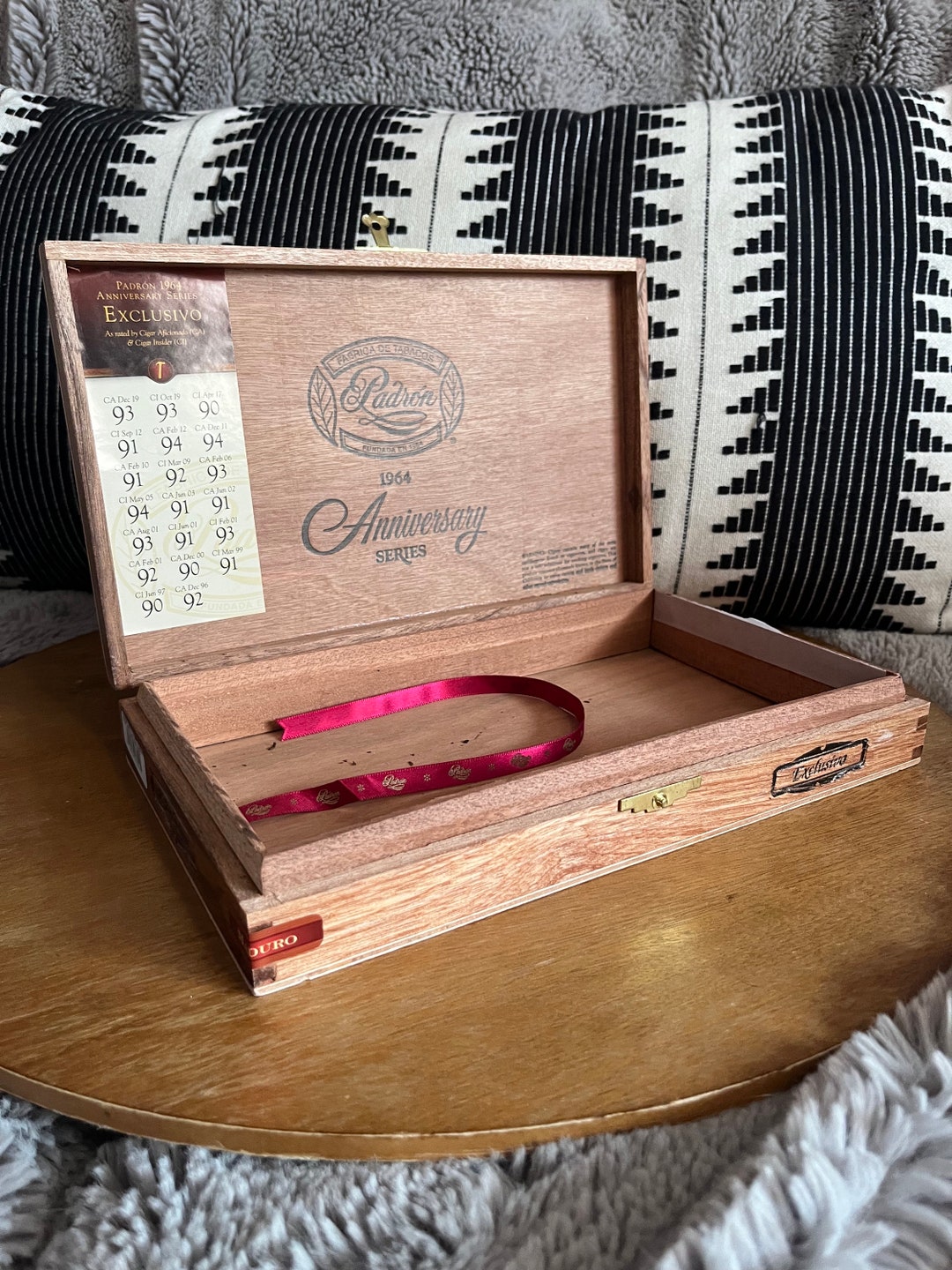 Empty Cigar Box 11x6.5x2 - Etsy