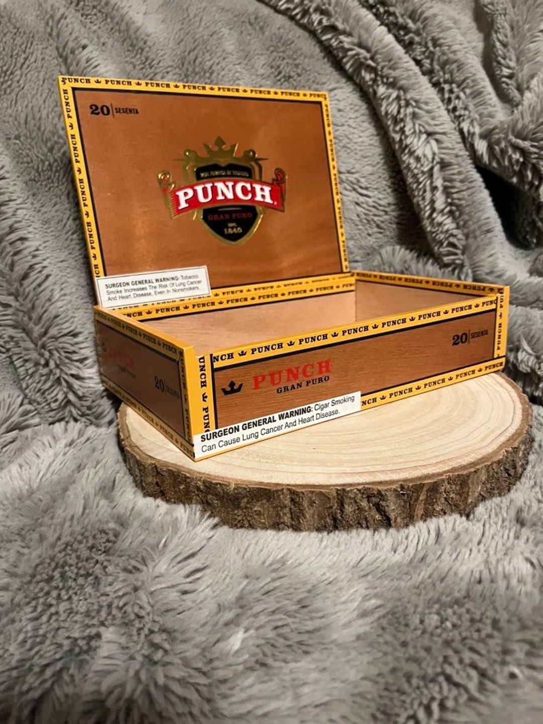 Empty Cigar Box 10x7x2.5 - Etsy