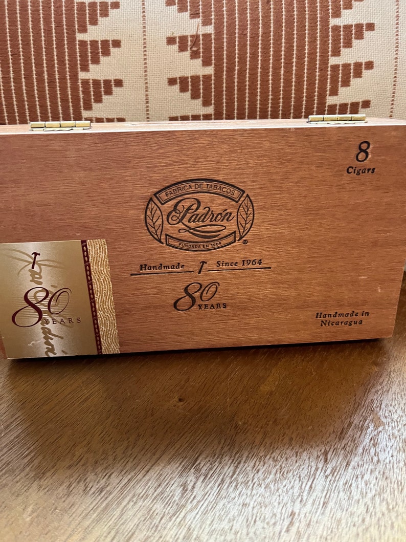 Empty Cigar Box - Etsy