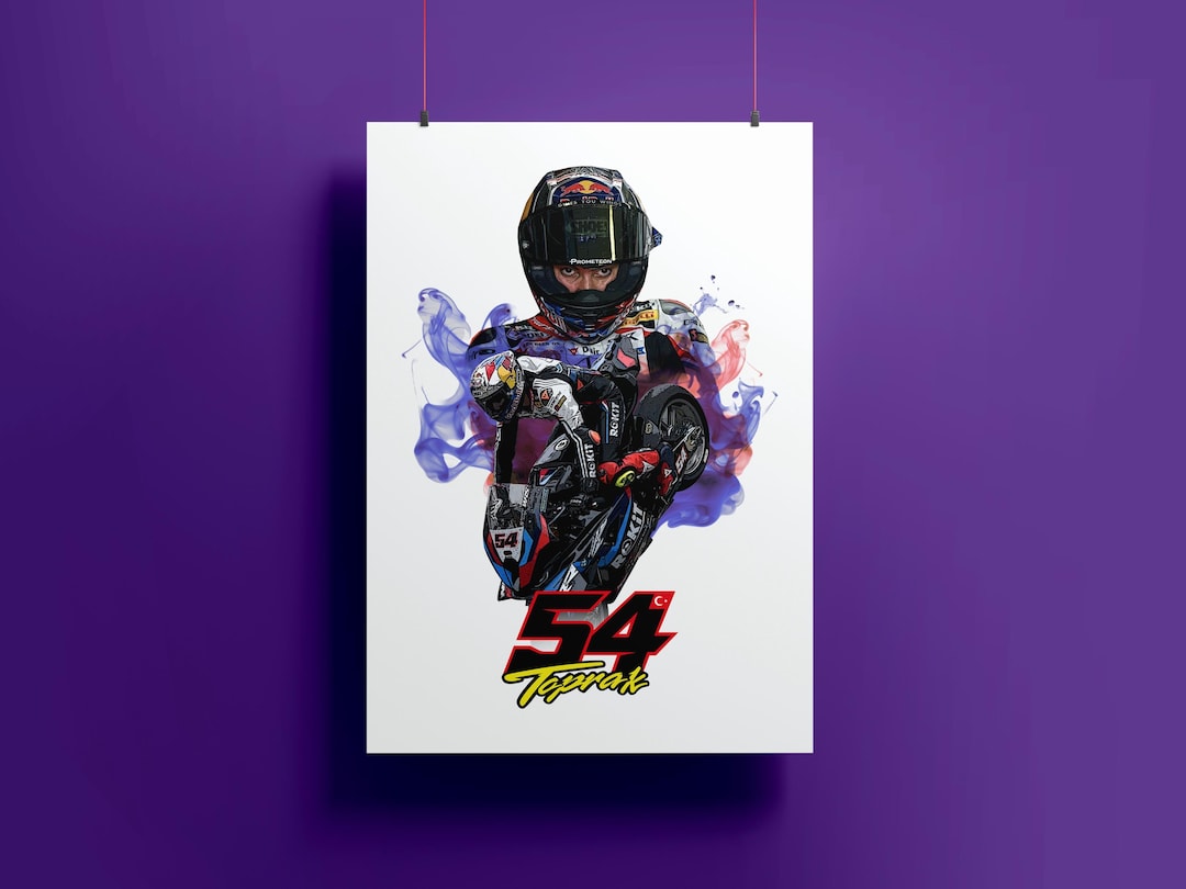 Toprak Razgatlioglu World Superbike BMW Racing Poster - Etsy
