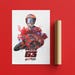 Pecco Francesco Bagnaia Ducati Motogp Racing Poster - Etsy