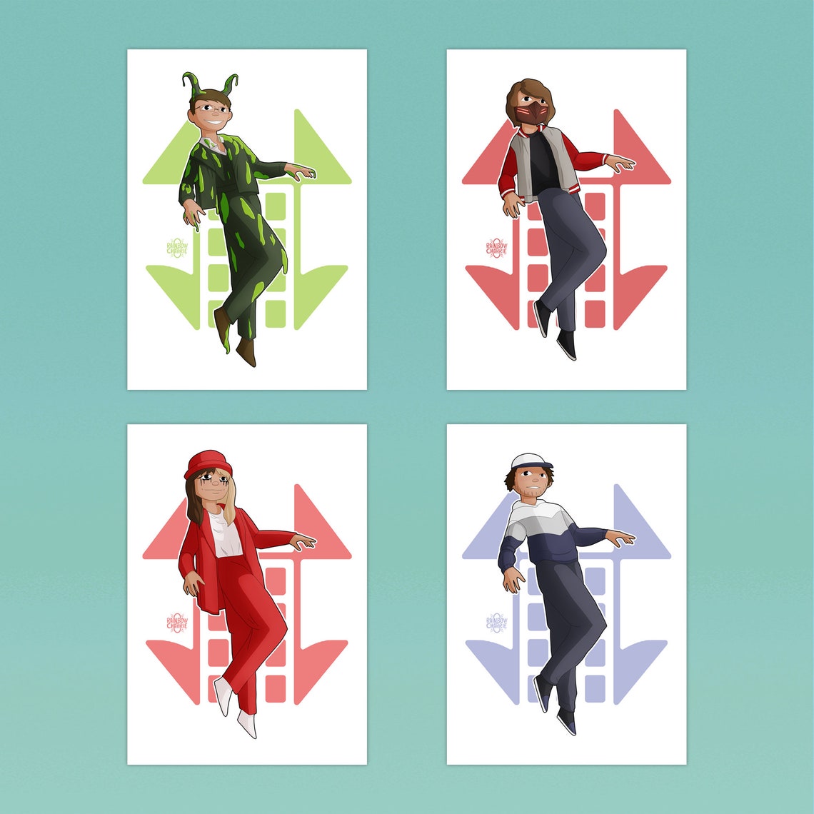 Generation Loss Prints Ranboo Sneegsnag Slimecicle - Etsy