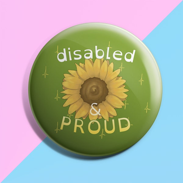 Sunflower Badge - Etsy UK