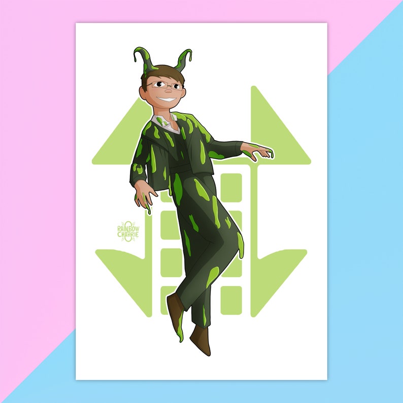 Generation Loss Prints Ranboo Sneegsnag Slimecicle - Etsy