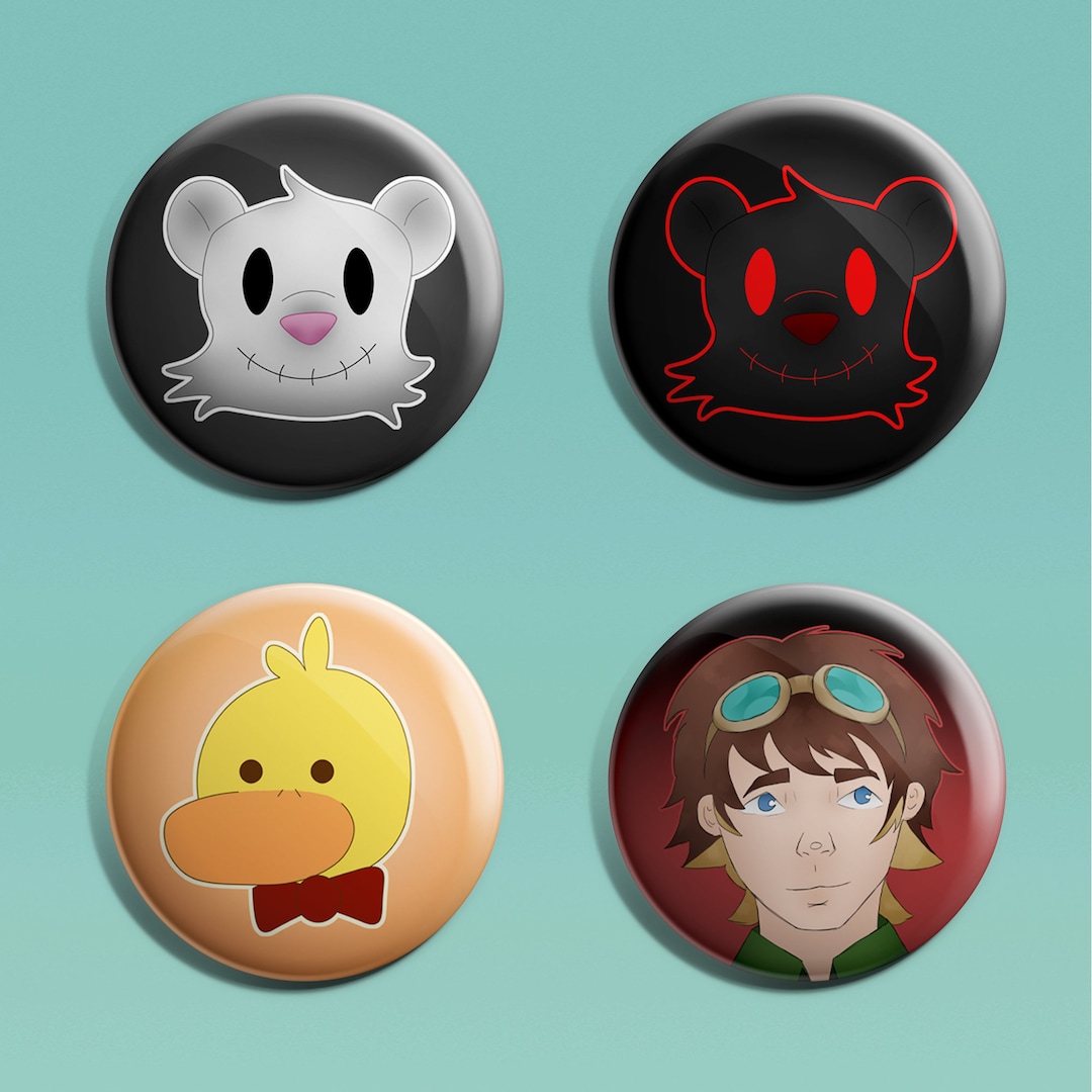 QSMP Badges | Tubbo, Cucurucho, Mr. Duck, MCYT, Quackity, Eggs ...