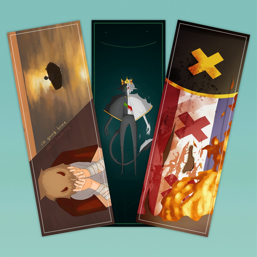 DSMP Bookmarks Lmanberg, Dreamsmp, Ghostboo, Ranboo, Wilbur Soot ...