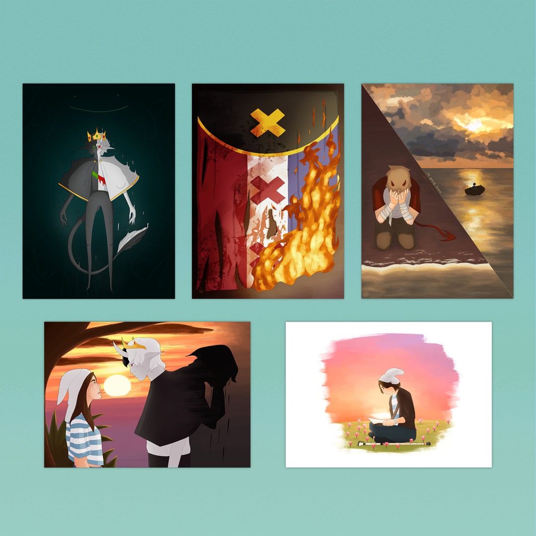 Minecraft DSMP Prints | Lmanberg, Ranboo, Aimsey, Tommyinnit ...