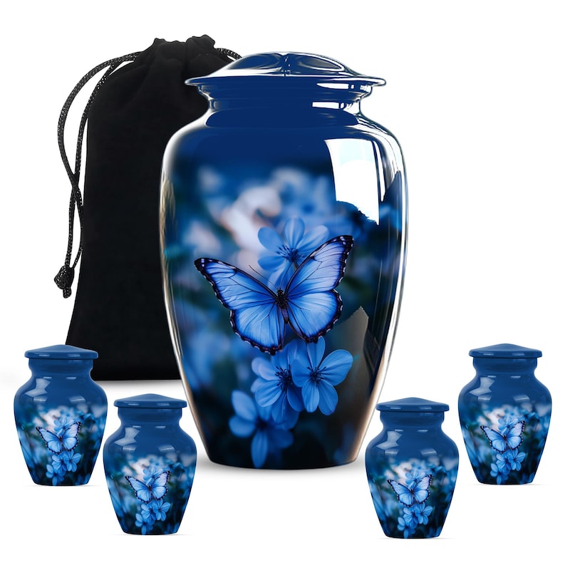 Blue Butterfly for Ashes - Etsy