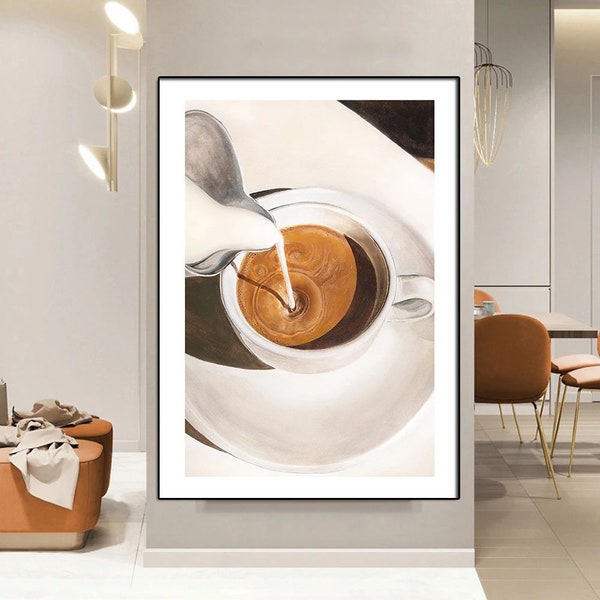 Coffee Canvas Art - Etsy