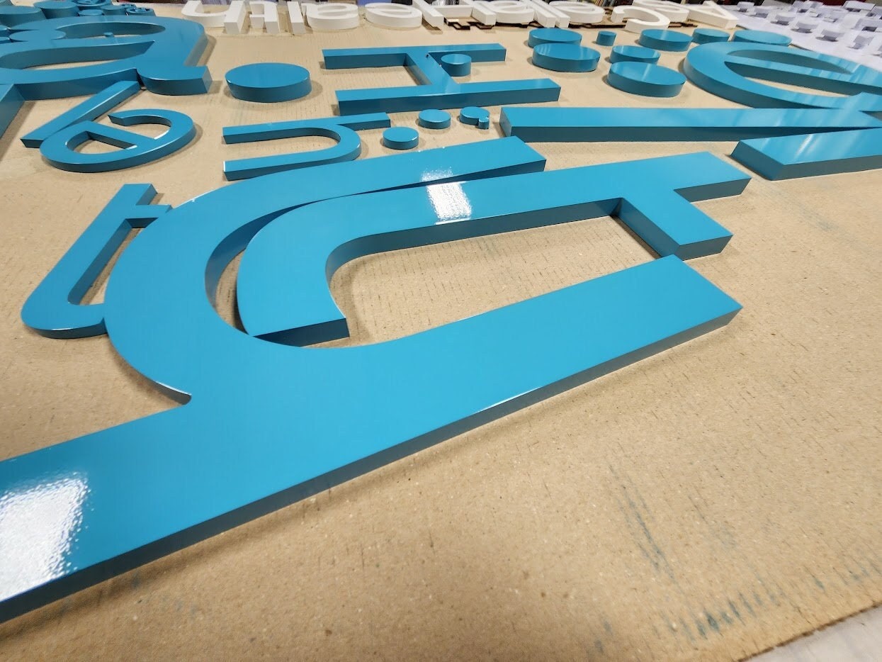 1/2 Acrylic Dimensional 3D Letters Sign for Your Lobby or Meeting Room ...