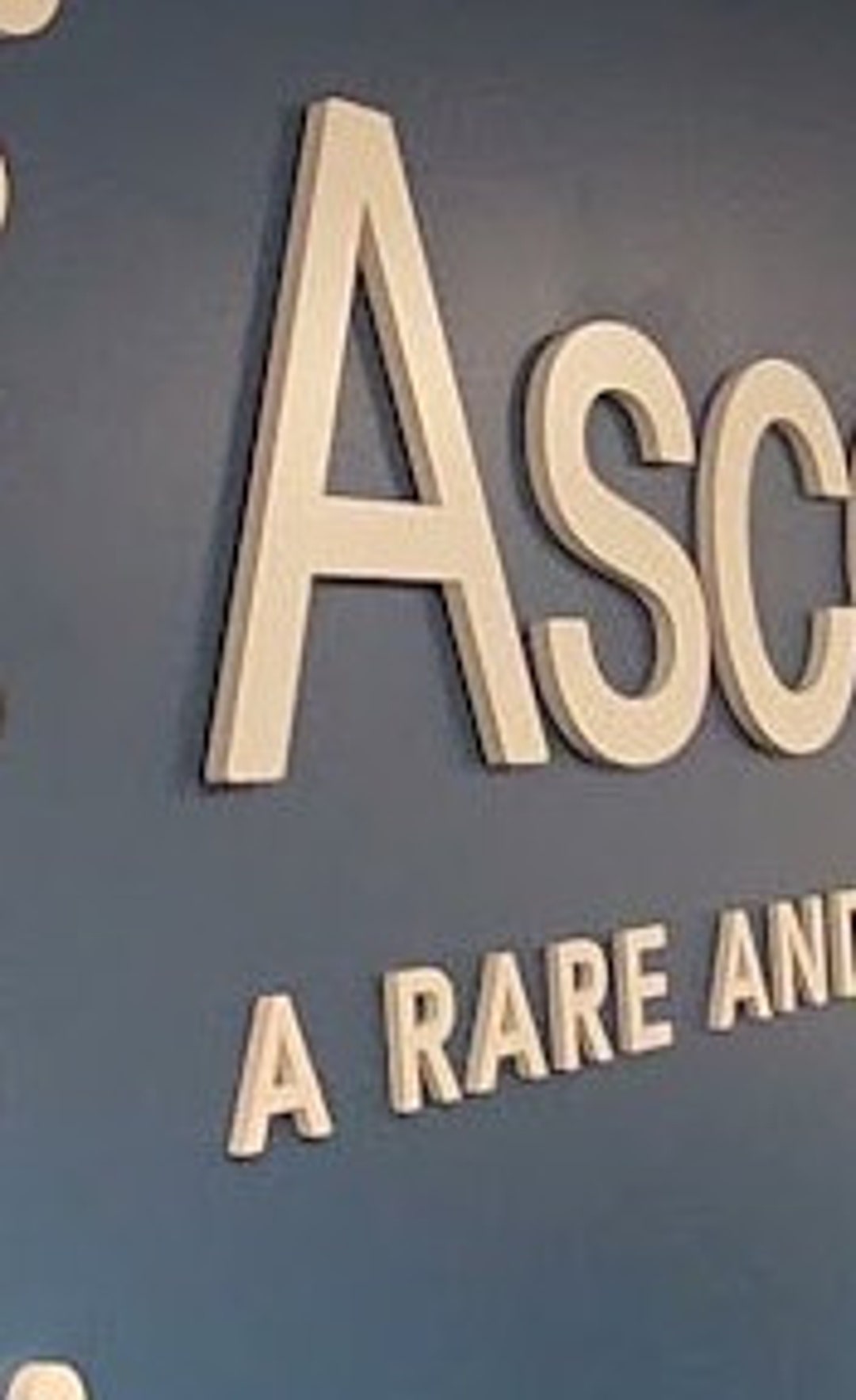 1/2" Acrylic Dimensional 3D Letters Sign for Your Lobby or Meeting Room ...