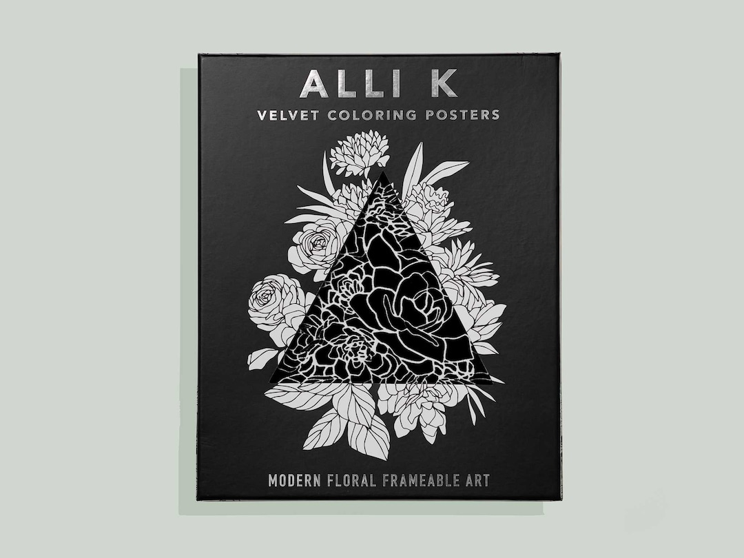 Velvet Coloring Posters - Etsy