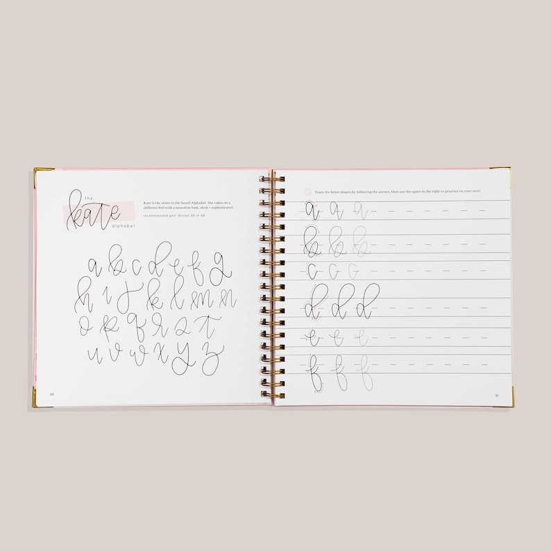 Modern Calligraphy: A Calligraphy Practice Workbook (gifts for Her ...