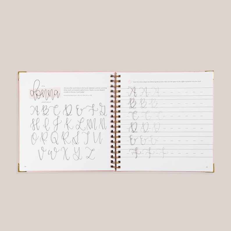 Modern Calligraphy: A Calligraphy Practice Workbook (gifts for Her ...