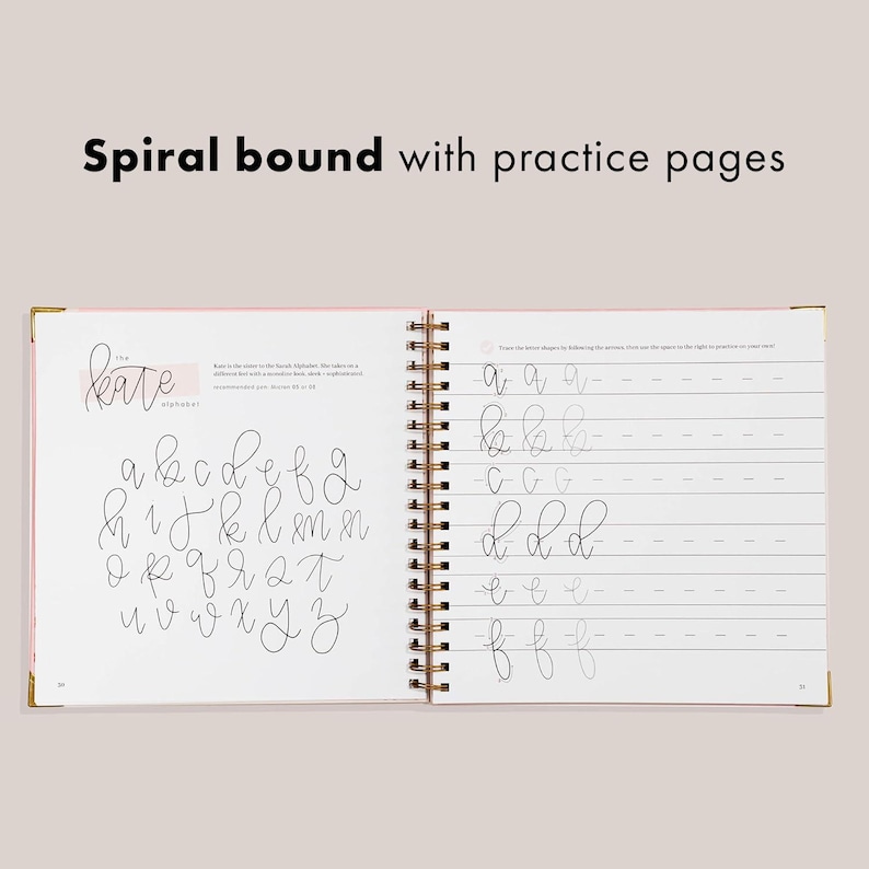 Modern Calligraphy: A Calligraphy Practice Workbook (gifts for Her ...