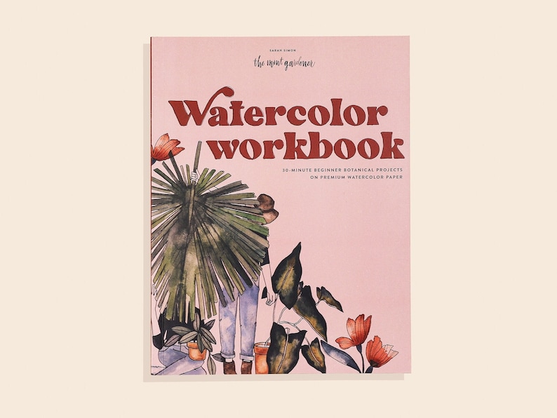 Watercolor Workbook: Beginner Botanical Art Projects on Premium ...