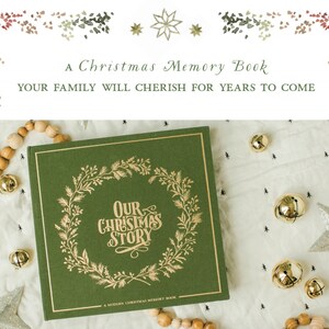 Our Christmas Story: A Modern Christmas Memory Book - Preserve and ...