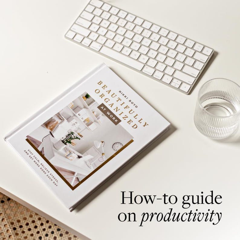 Beautifully Organized at Work: Office & Desk Decluttering Guide - Etsy