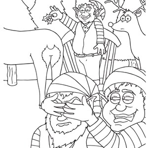 Holiday Parade: 24 Coloring Pages - Instant Download, Stocking Stuffer ...